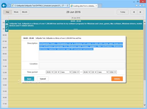 Dhtmlxscheduler Download Softpedia