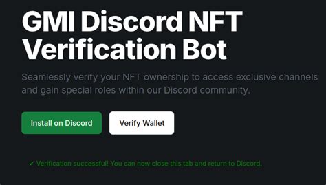 How To Verify Nfts On Discord Gonnamakeit