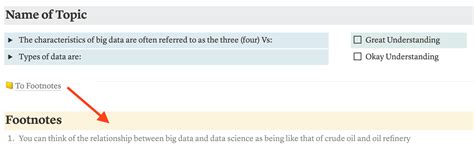 Lecture And Class Notes Page Design Example In Notion — Red Gregory