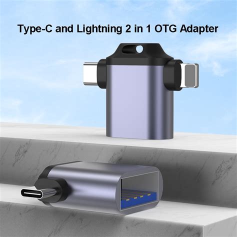 UGULINK In Lightning And Type C To USB OTG Adapter Shopee Philippines