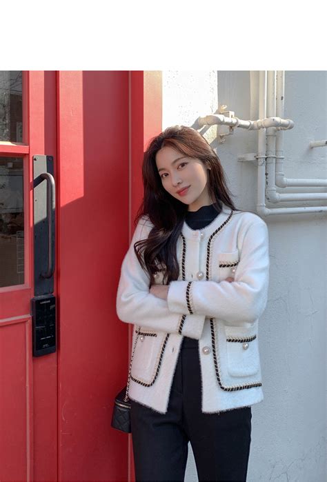 11비스코스100💗 골지 하프넥 니트