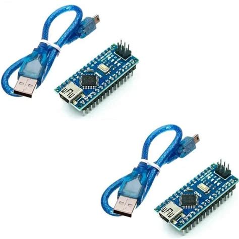 Piezas Arduino Nano Atmega Con Cable Usb Envío gratis