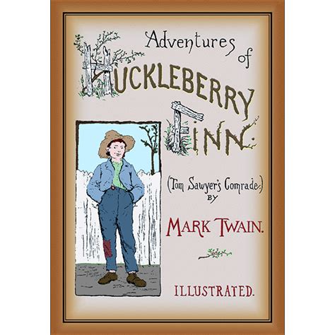 The Adventures Of Huckleberry Finn Book Cover