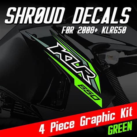 Klr 650 Graphic Kit For Kawasaki Klr650 2008 2021 Multiple Colors Available Etsy
