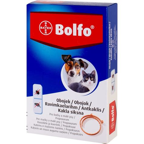 Противопаразитна каишка за кучета и котки Bolfo от Bayer, 38см ...