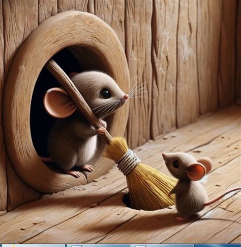 معنی ضرب المثل موش تو سوراخ نمیرفت ، جارو به دمش می بست تــــــــوپ