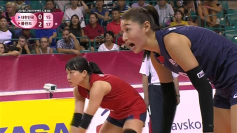 2017 그랑프리 세계여자배구대회 김연경의 거침없는 백어택 성공 20170731 Youtube