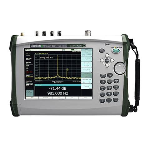 Anritsu Ms2722c Spectrum Master • Sales Rent Calibration And Repair At Jm