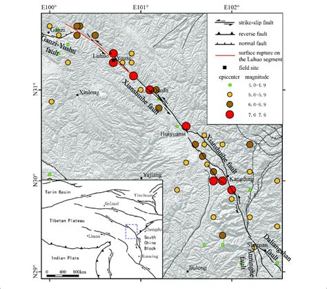 Grayscale Map Modified From 90 M Resolution Srtm4 Data Showing The Download Scientific