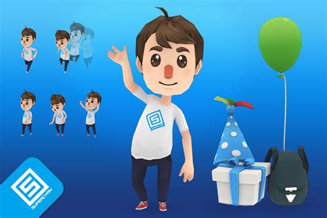 Character Pack Free Sample 3d 人形角色 Unity Asset Store