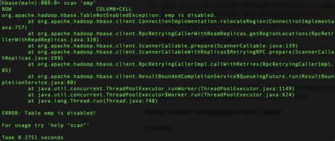 HBase Disable And Enable Table With Examples Spark By Examples