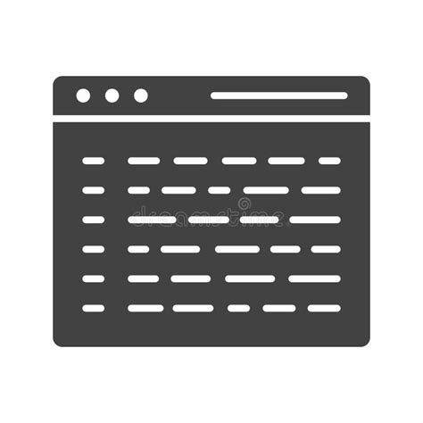 Coding Icon Vector Image Stock Vector Illustration Of Icon 336800402