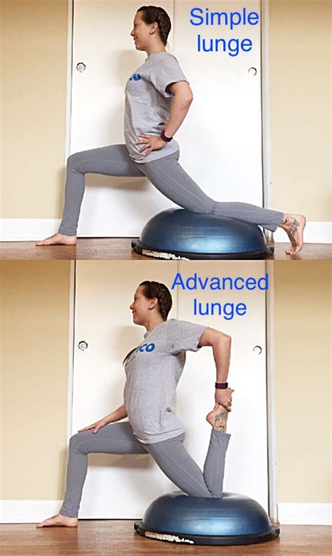 Stretch Of The Week Bosu® Ball Lunge