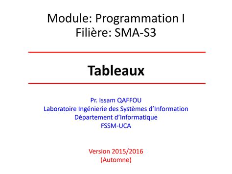 SOLUTION Algorithmique Et Programmation 4 Tableaux Studypool