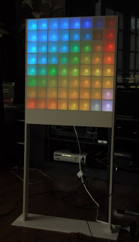 Lampduino An 8×8 Rgb Matrix Floor Lamp Lincomatics Diy Blog