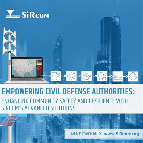 Sircom International On Linkedin Sircom Empowering Civil Defense