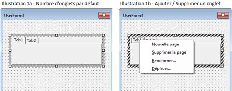 Vba Excel Comment Créer Dynamiquement Les Onglets Dun Contrôle Tabstrip à Laide Dune