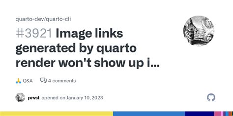 Image Links Generated By Quarto Render Wont Show Up In Web Pages