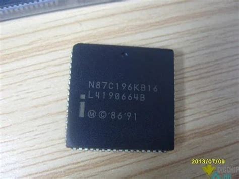 N87c196kb16 Intel Microcontroller Ic At ₹ 750piece Intel Ics In