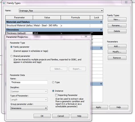 Setting A Parameters Value And Project Units Autodesk Community