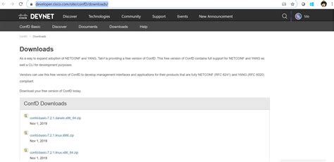 Confd Basic 73 Is Now Available General Confd User Community