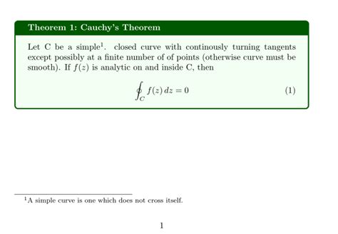Footnote Outside Theorem Environment TeX LaTeX Stack Exchange