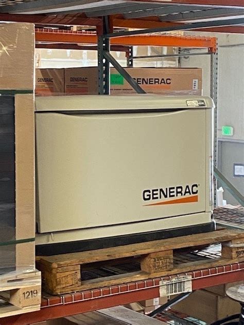 Ehs Auctions 22kw Generac Generator