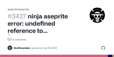 ninja aseprite error undefined reference to `std throw bad function