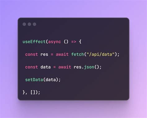 Reactjs Javascript Useeffect Webdevelopment Frontendtips Cleancode Asyncawait Prasanna