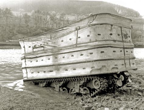 Brilliant Or Preposterous A Look At The Duplex Drive DD Amphibious Tank