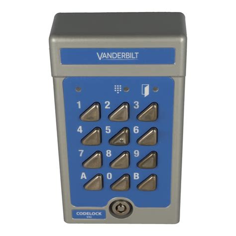 V42 Vanderbilt V42 2 Code Combination Codelock Keypad Industrial And Scientific