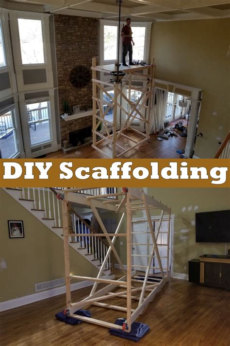 5 Homemade DIY Scaffolding Ideas DIYsCraftsy