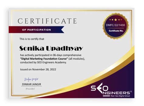 Sonika Upadhyay On Linkedin Successfully Completed