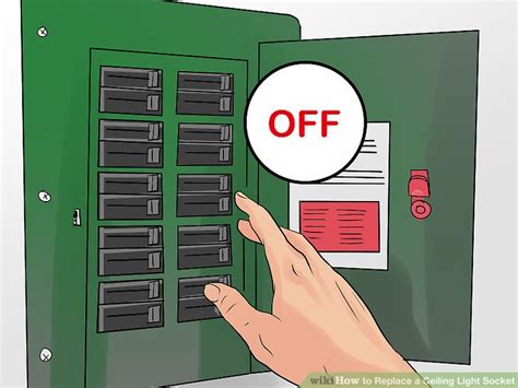 How To Replace A Ceiling Light Socket 13 Steps With Pictures How To Replace A Ceiling Light Socket 13 Steps With Pictures