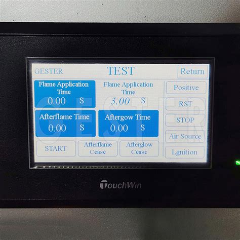 Flammability Testing Equipment Vertical Flammability Tester Gester