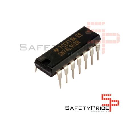 2x 74ls02 Sn74ls02n Dip 14 Ic Nor Ref940 Safetyprice Electronics