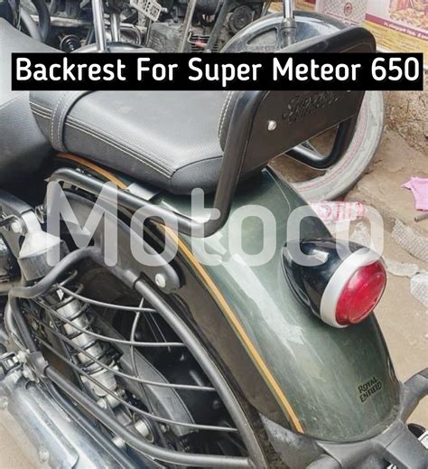 Backrest For Super Meteor 650 Motoco