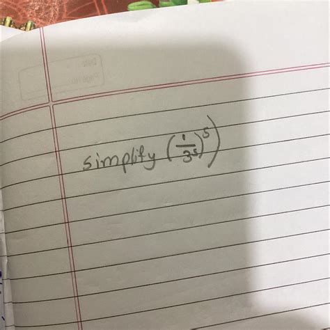 Plz Help Me With This Simplification