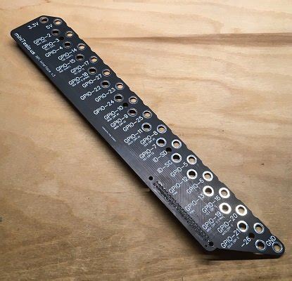 Raspberry Pi GPIO Breakout Board By MiniTesla Lybrary