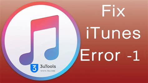 How To Fix Error 1 Error 1 In ITunes 3uTools 3uTools