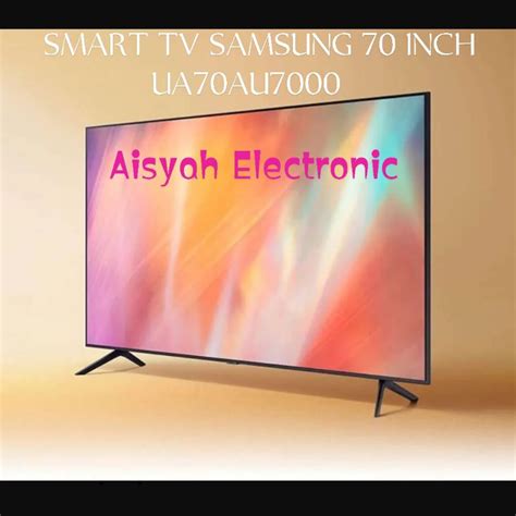 Jual SMART TV SAMSUNG 70AU7000 (70 INCH) UHD 4K | Shopee Indonesia