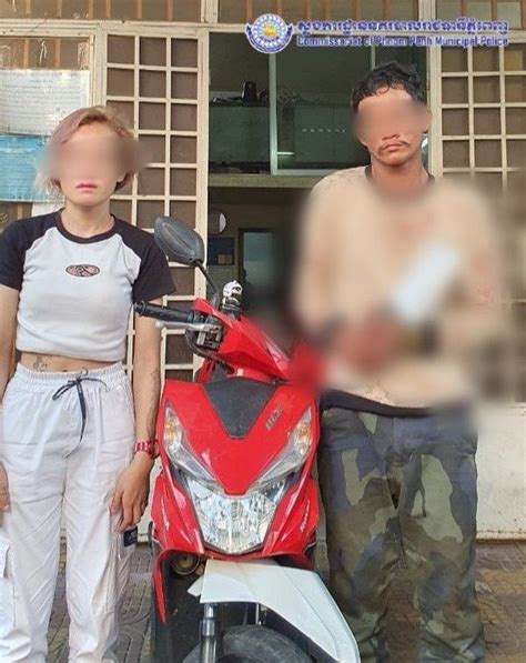 ចោរ ប្រុស ស្រី ហ៊ាន គ គ្លើ ន កា ប់ ប្ល ន់ ម៉ូតូ គេ តែ មិន បាន សម្រេច Koh Santepheap Daily