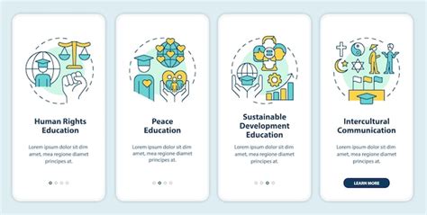 Premium Vector Gced Experiences From Onboarding Mobile App Screen
