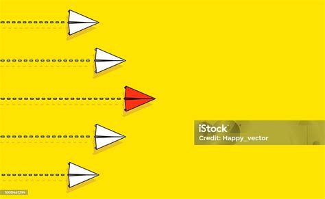 크리에이 티브 벡터 그림 군중 종이 비행기의 리더십 팀웍과 용기의 개념입니다 아트 디자인 Infographic입니다 추상적인 그래픽 요소입니다 수 제 항공입니다 뛰어난 여행