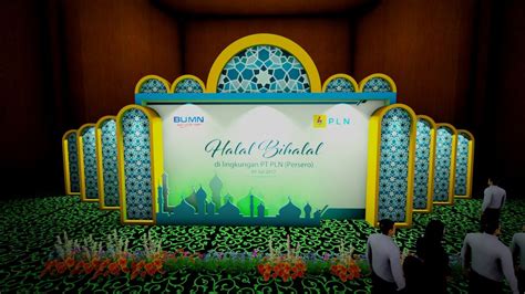 Contoh Background Panggung Pengajian 55 Koleksi Gambar