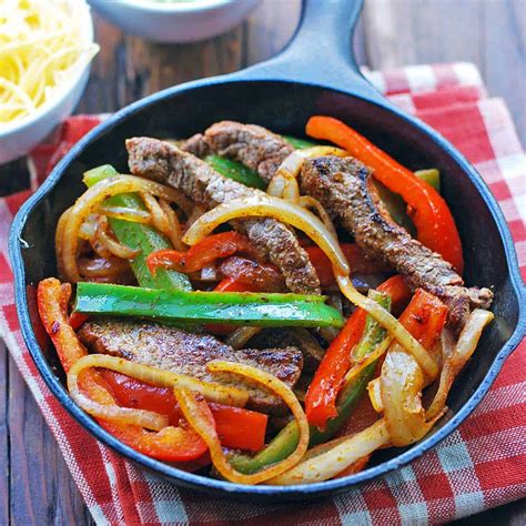 Mexican Fajitas Steak