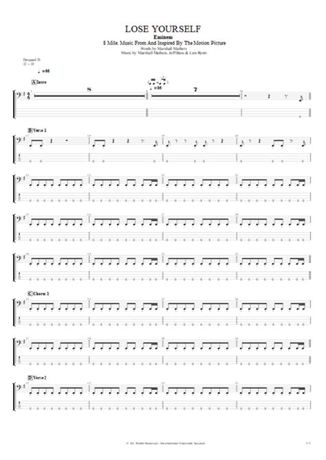 Eminem Lose Yourself Guitar Chords