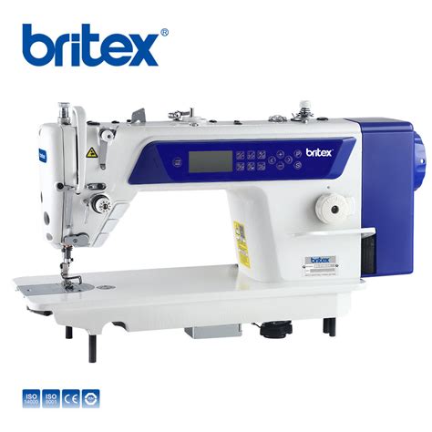 Unique Britex Br 9100 D3d4 Full Automatic Lockstitch Industrial Sewing