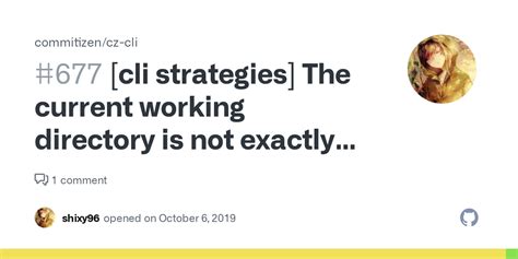 Cli Strategies The Current Working Directory Is Not Exactly Equal To