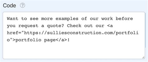 Using The Html Field